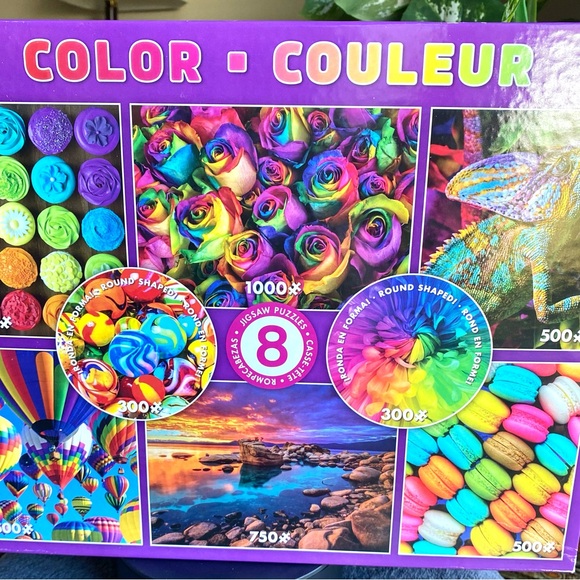 Amazon | Games | 7 Puzzles In One Box All Packaged In Original Bags And ...